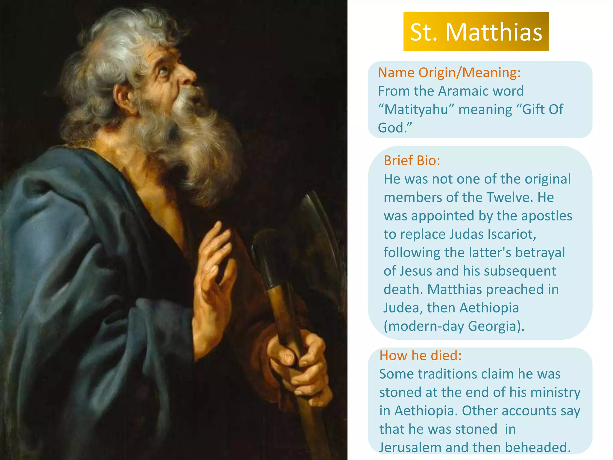 The 12 Apostles of Jesus Christ | PPTX