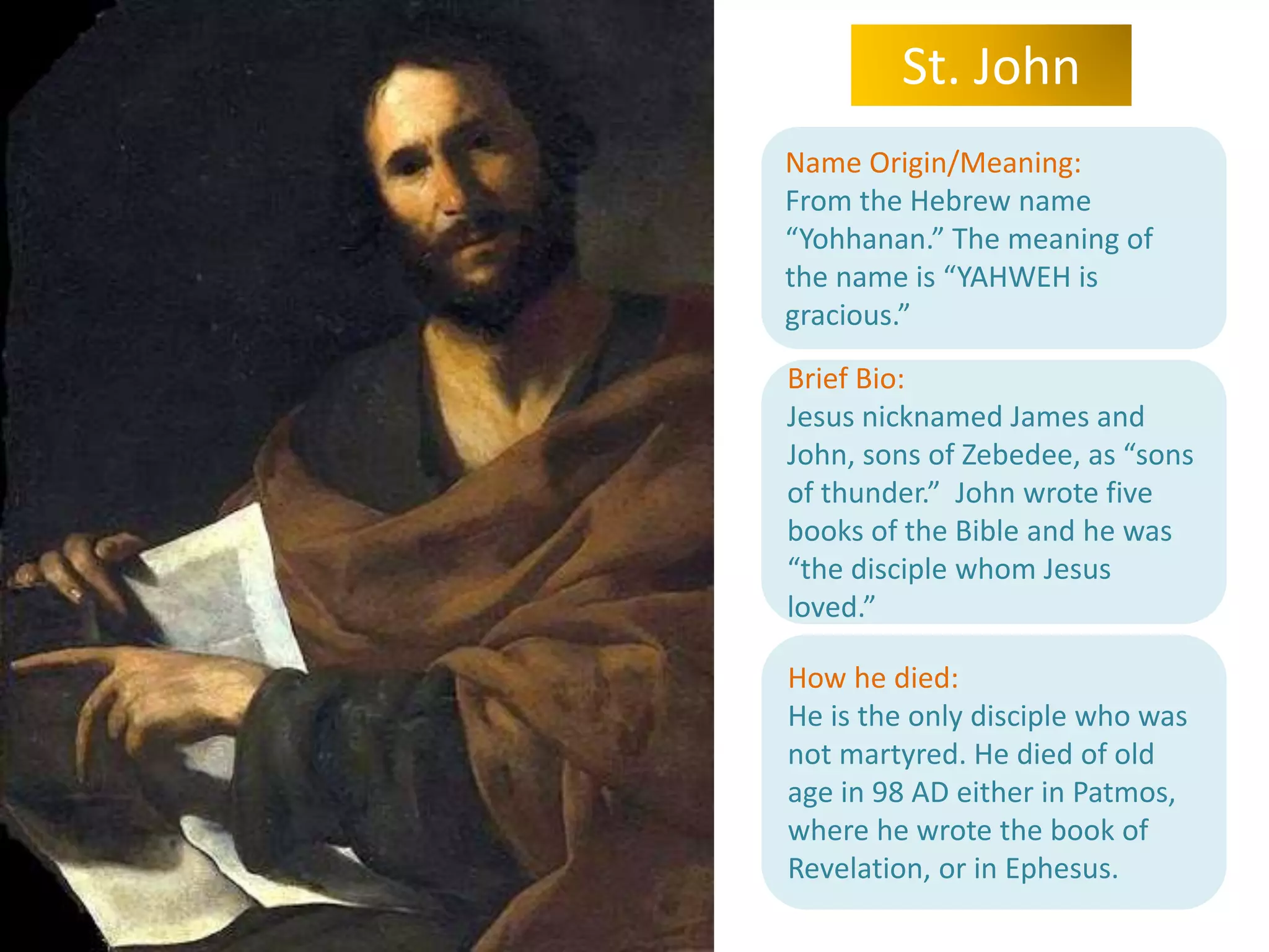 The 12 Apostles of Jesus Christ | PPTX