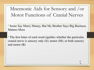 The 12 cranial nerves in the human brain | PPT