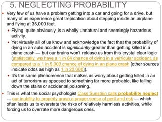 The 12 cognitive biases that prevent you from | PPTX