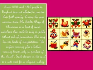 The 12 Days Of Christmas | PPSX