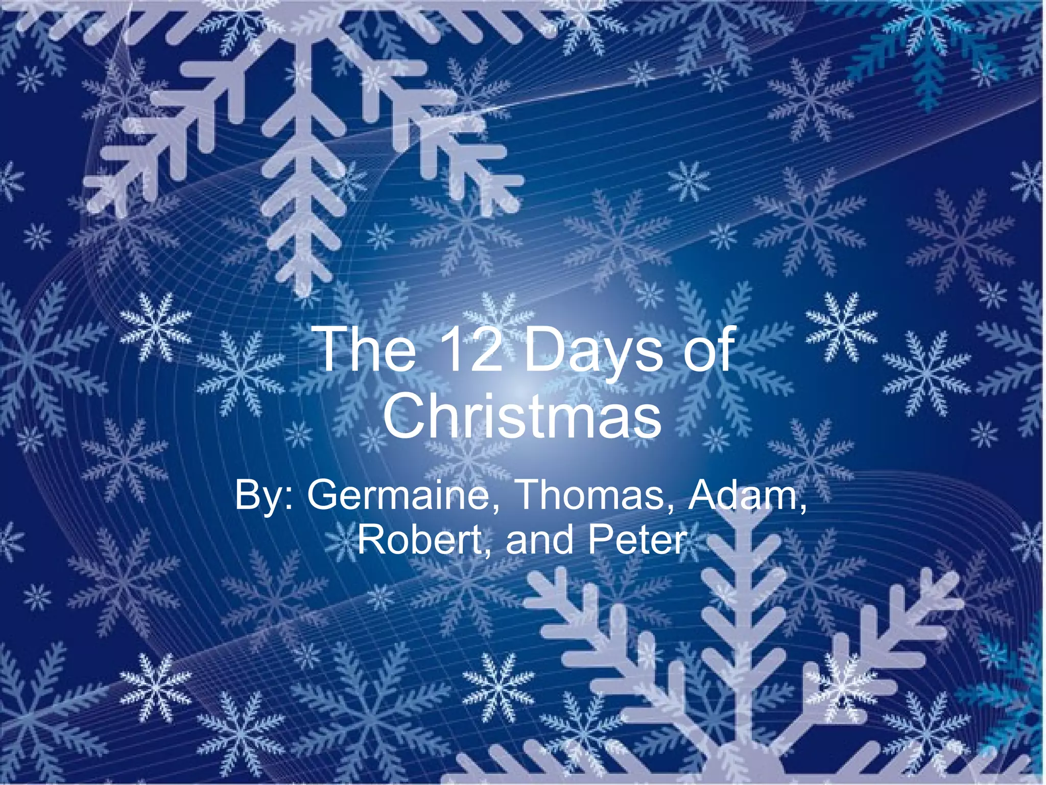 The 12 days_of_christmas | PPT