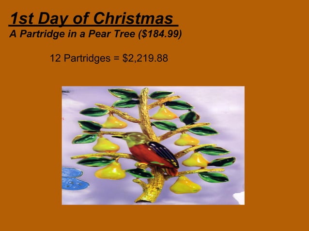 The 12 days of Christmas | PPT