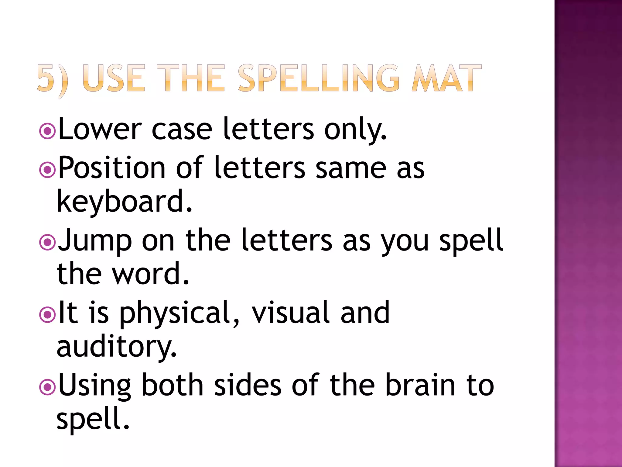 The 12 golden rules for assisting children with dyslexia | PPTX