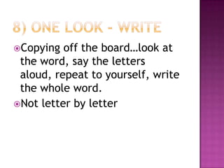 The 12 golden rules for assisting children with dyslexia | PPTX