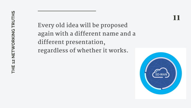The 12 networking truths | PPT