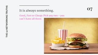 The 12 networking truths | PPT