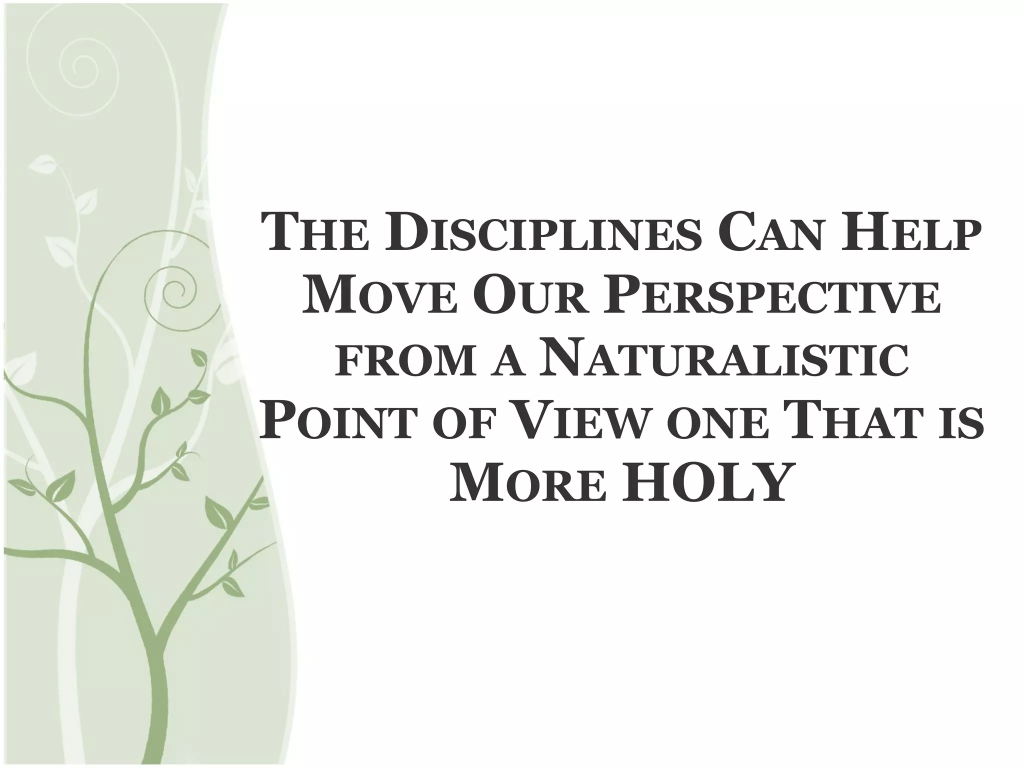 The 12 Spiritual Disciplines | PDF