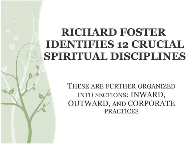The 12 Spiritual Disciplines | PDF | Spirituality | Religion & Spirituality