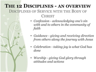 The 12 Spiritual Disciplines | PDF