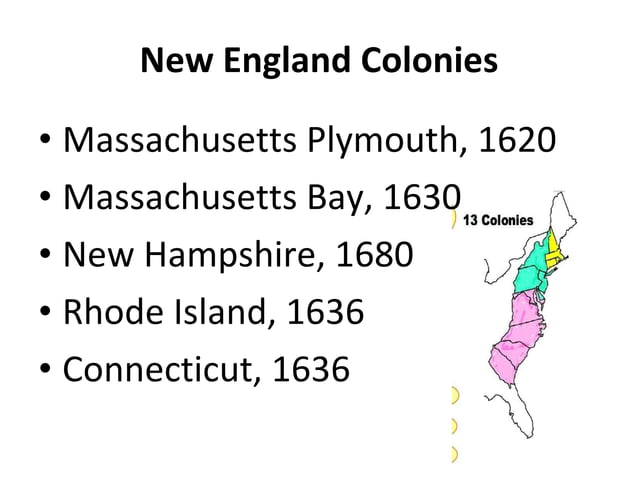 The 13 Colonies | PPT