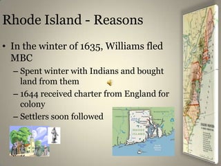 The 13 colonies | PPTX