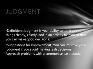 14 Leadership Traits | PPT