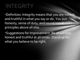 14 Leadership Traits | PPT
