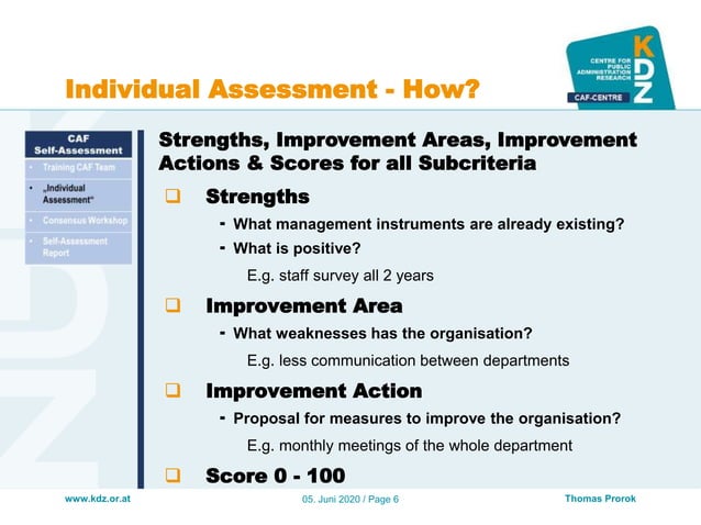 The 14 steps of caf implementation | PPTX