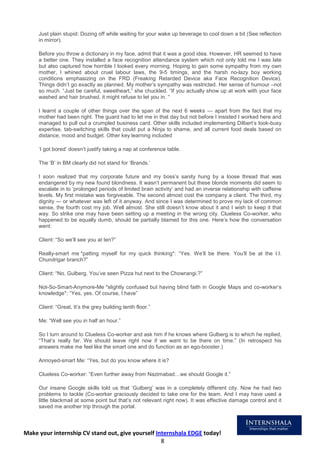 The 15 best summer internship stories of 2012 | PDF