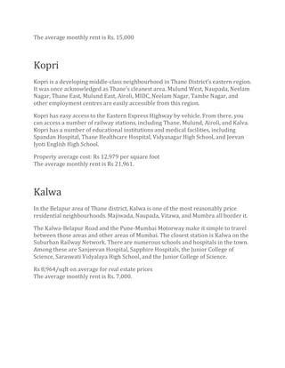 The 15 Cheapest Residential Areas In Thane.pdf