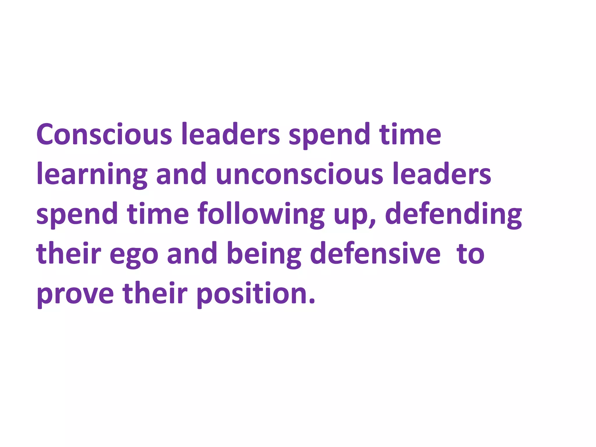 The 15 commitments of conscious leadership | PPTX