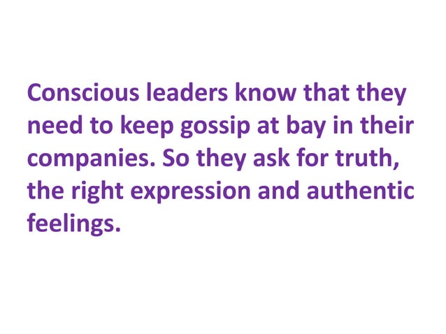 The 15 commitments of conscious leadership | PPTX