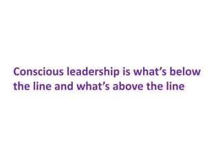 The 15 commitments of conscious leadership | PPTX