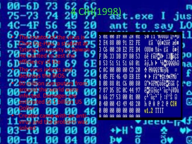 The 15 deadliest computer viruses