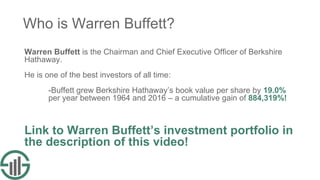 The 15 Owner-Related Business Principles of Warren Buffett | PPTX