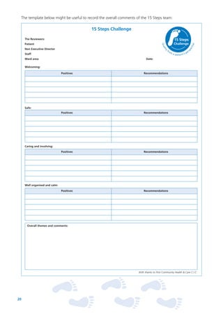 The 15 steps challenge toolkit | PDF