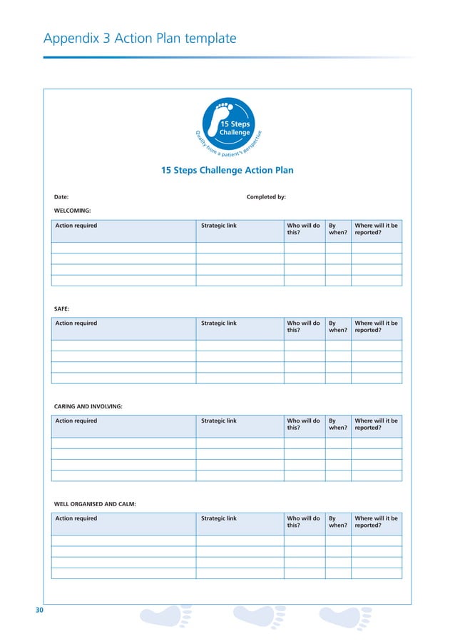 The 15 steps challenge toolkit