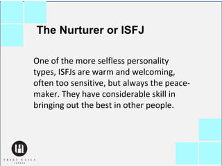 The 16 different personality types | PPT