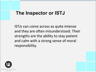 The 16 different personality types | PPT