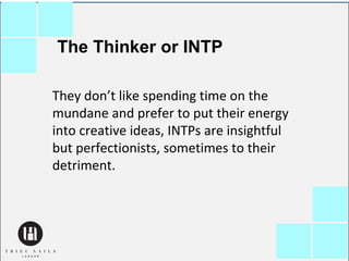 The 16 different personality types | PDF