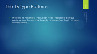 The 16 type patterns | PPTX