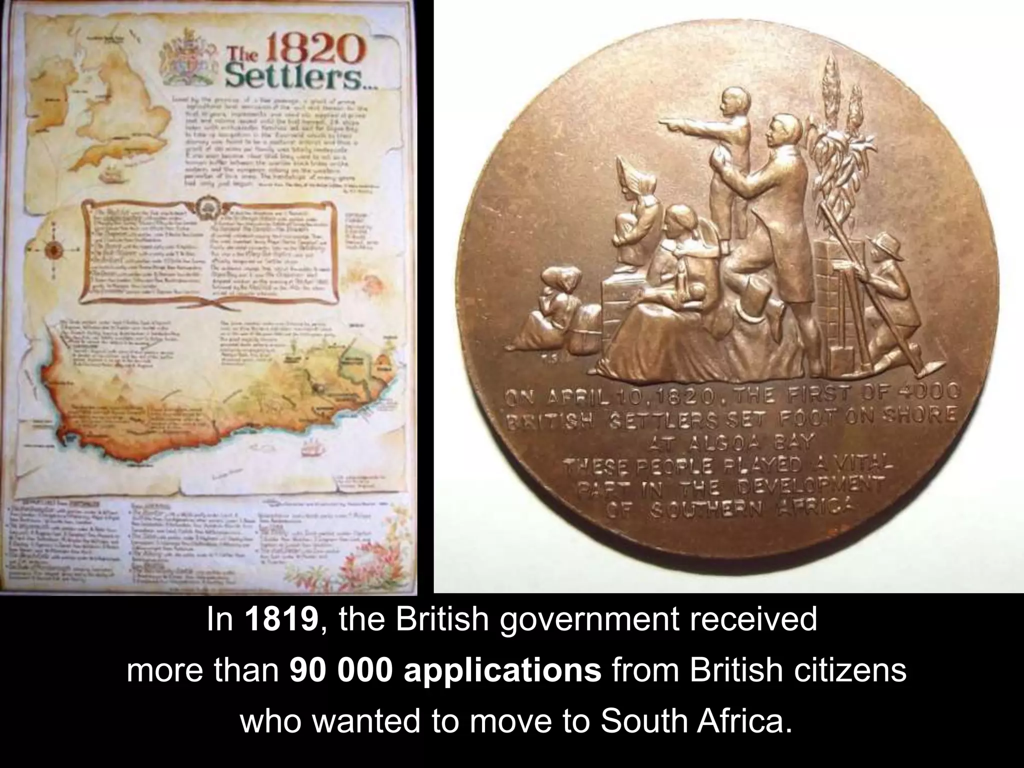 The 1820 Settlers | PPTX