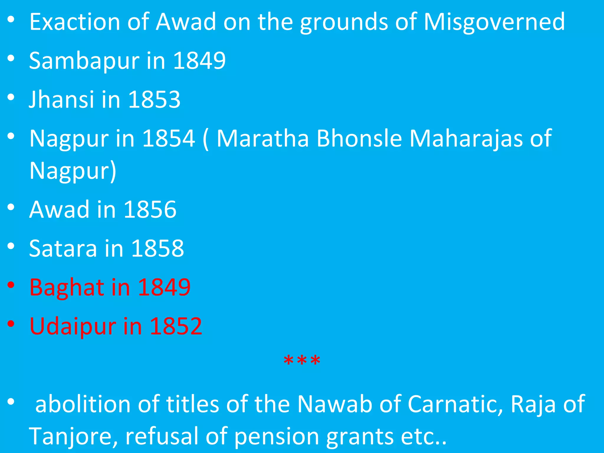 The 1857 revolt | PPT