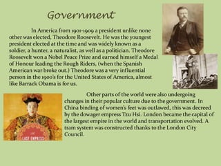 The 1900’S Pop Culture | PPTX