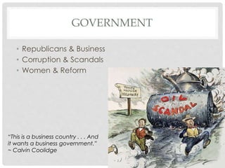 Lecture 8: The 1920s | PPTX