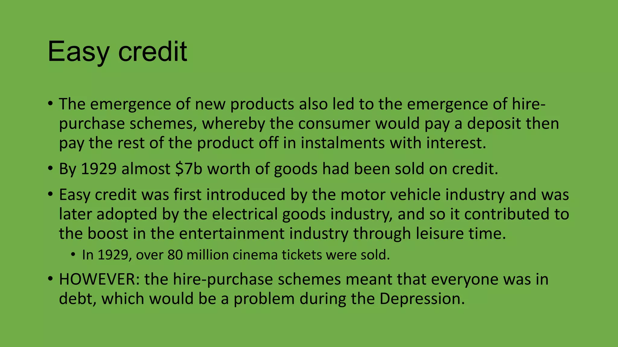 The 1920s Economy | PPTX