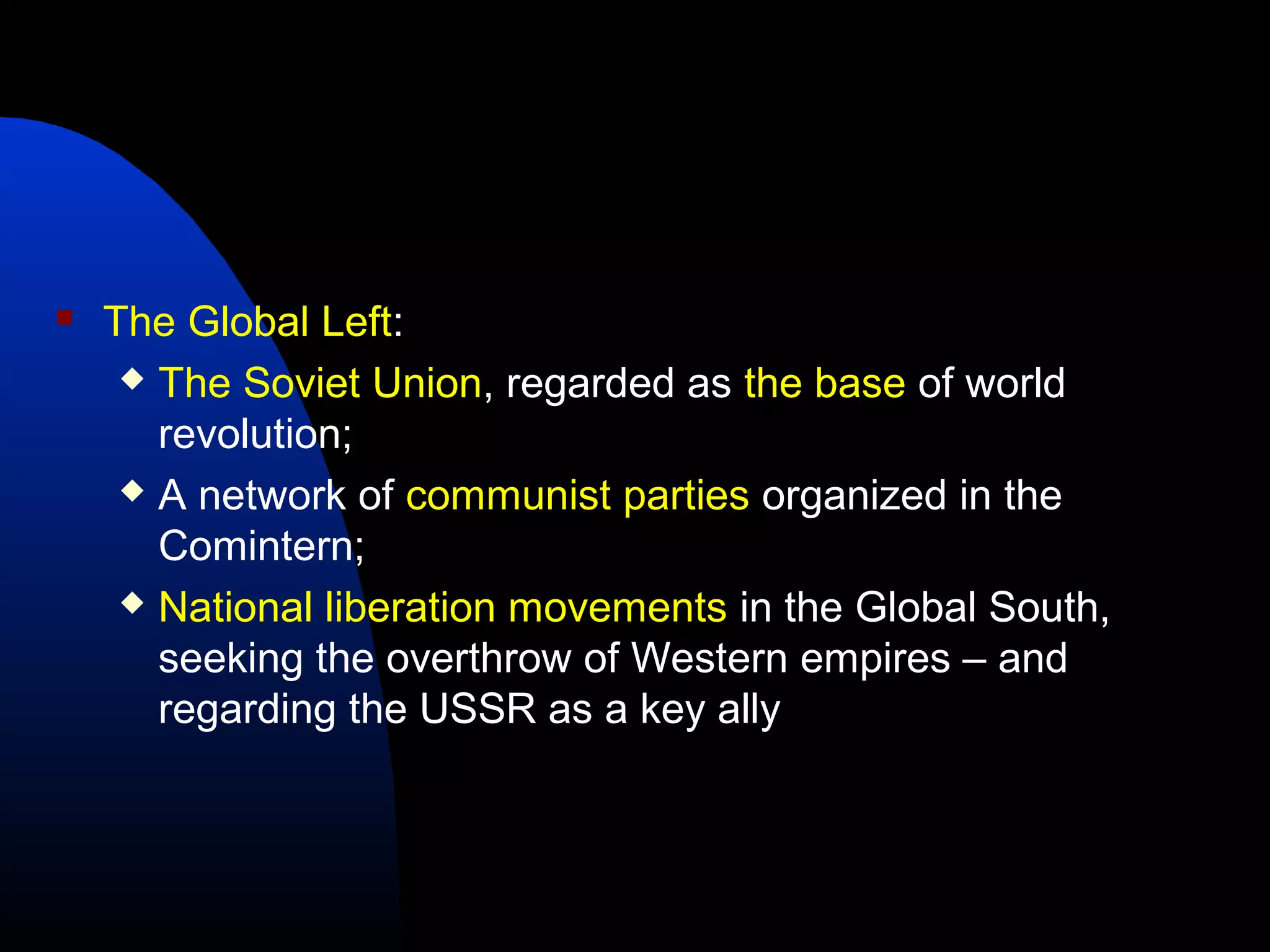 The 1920s international communist movement | PPT
