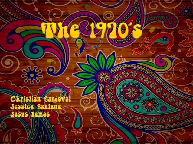 The 1970s | PPT
