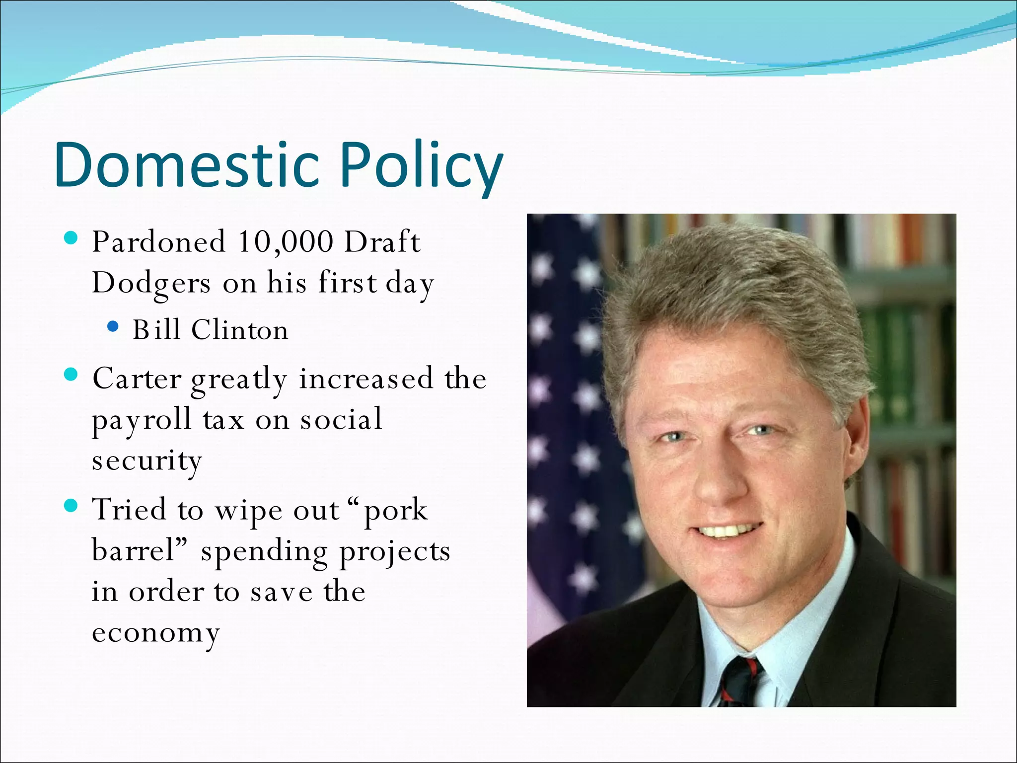 The1970s Carter Domestic Policy | PPT