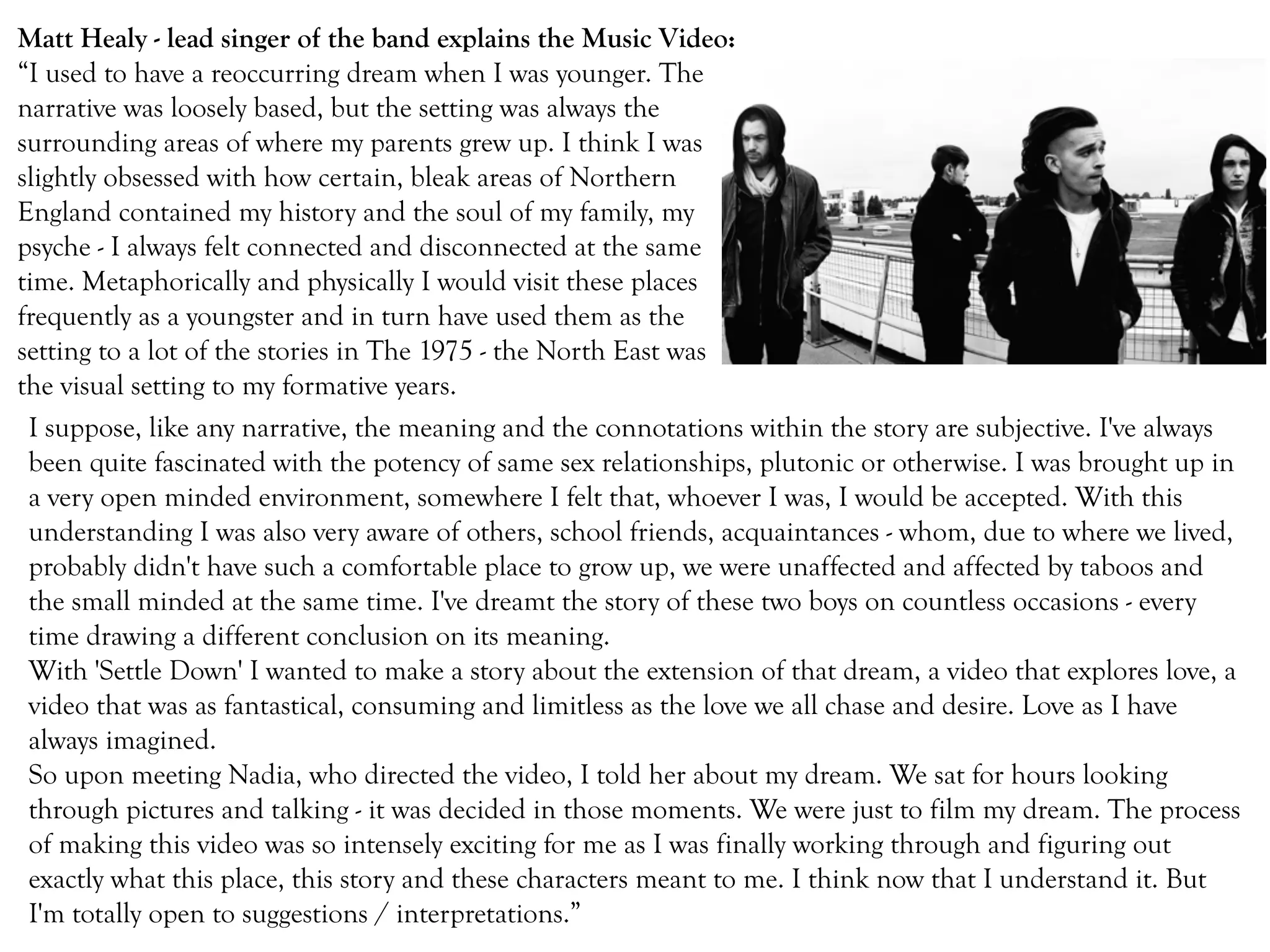 The 1975 - Settle Down | PPT