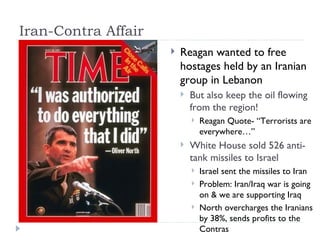 The1980s Reagan 2nd Term | PPT