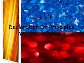 The 1987 constitution | PPTX