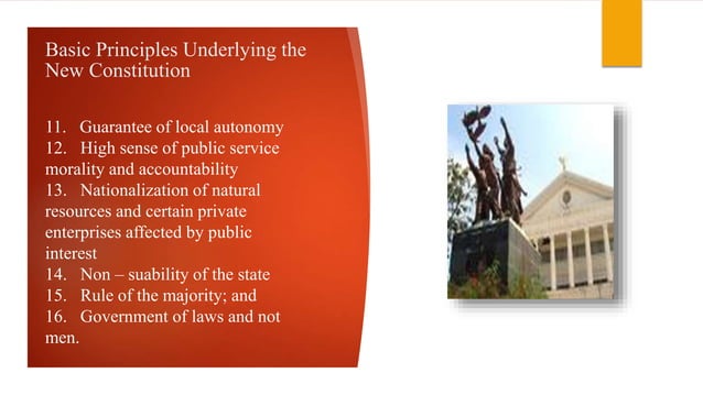 The 1987 constitution | PPTX | Civic affairs | Politics