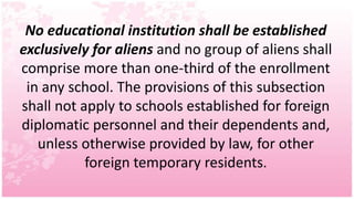 The 1987 Constitution of the Republic of the Philippines – Article xiv ...