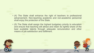 The 1987 constitution of the republic of the philippines – article xiv ...