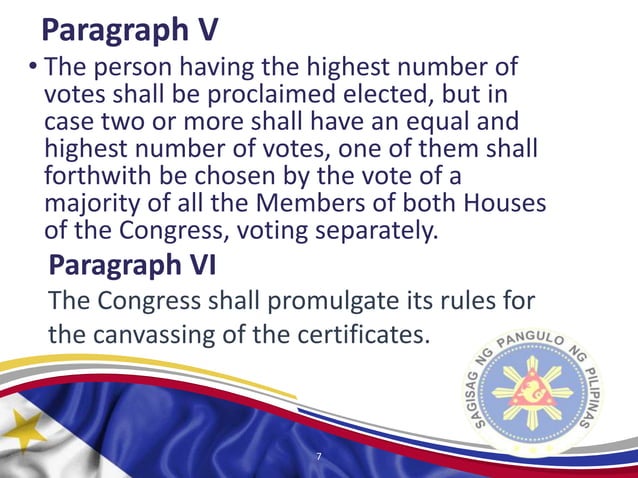 The 1987 Philippine Constitution Section 4 | PPT