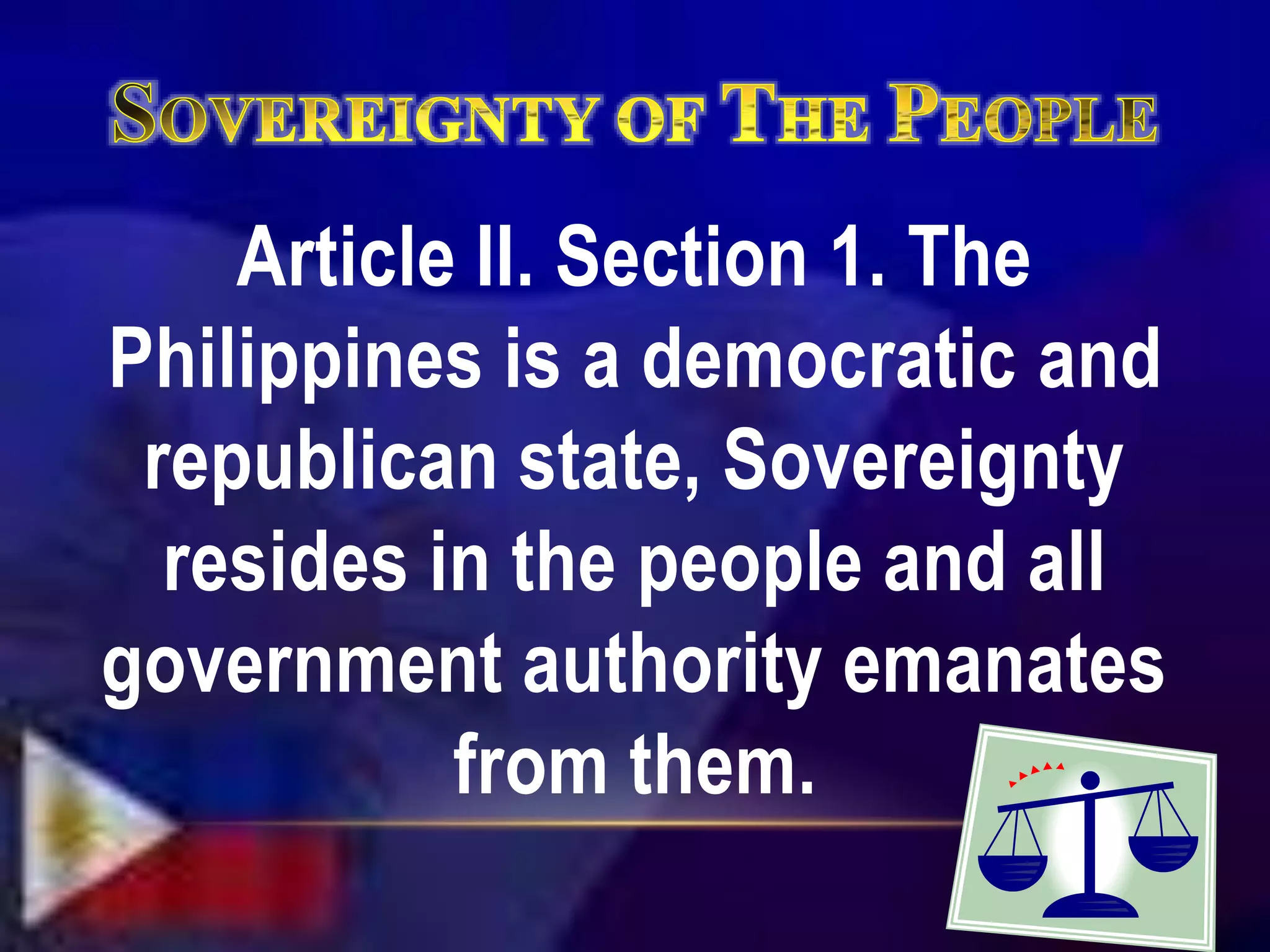 The 1987 philippine constitution | PPTX