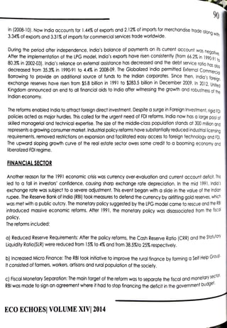 The 1991 Economic Reform: The nation's first step to prosperity | PDF