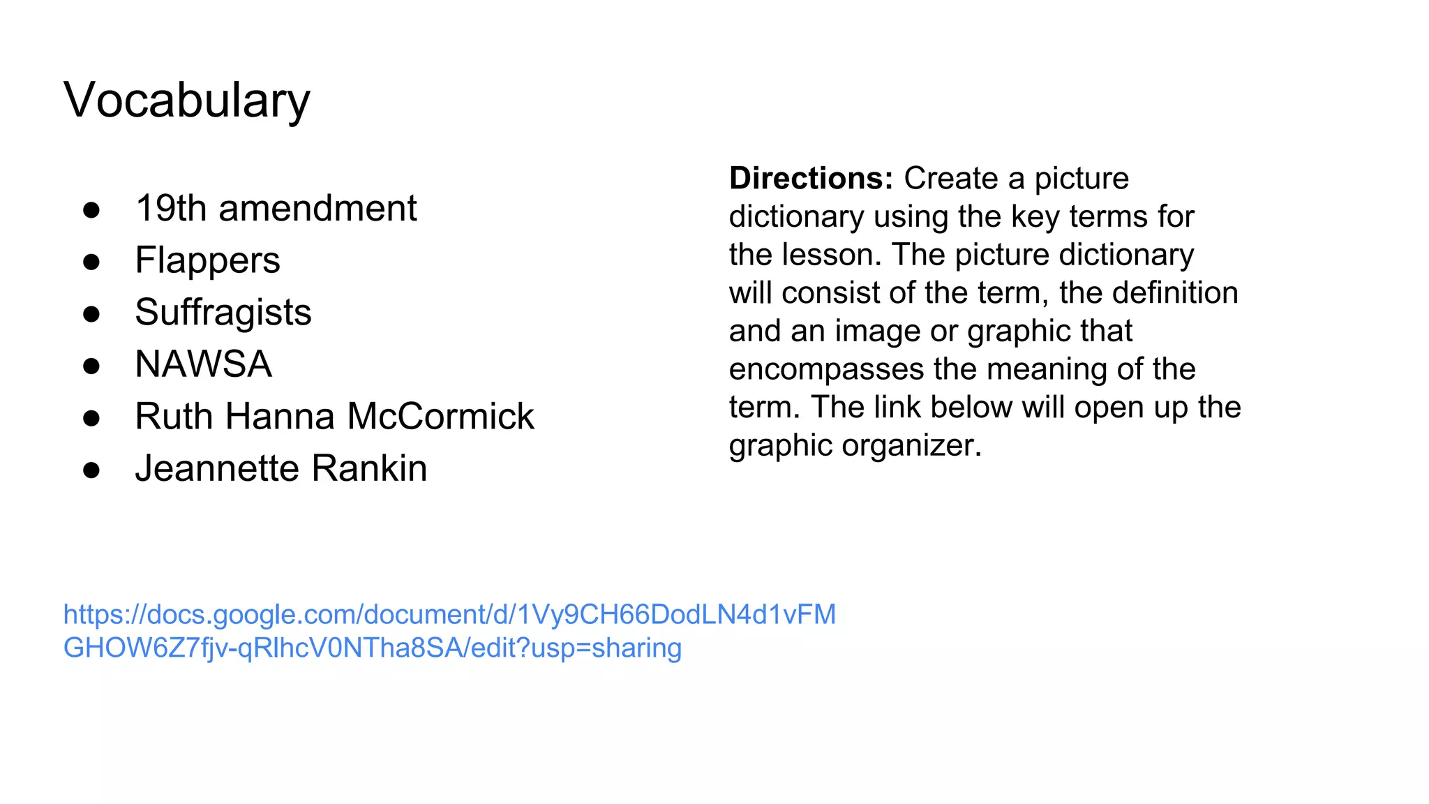 The 19th amendment | PPTX